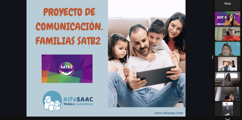Primer proyecto de comunicación para las Familias Satb2 - Satb2